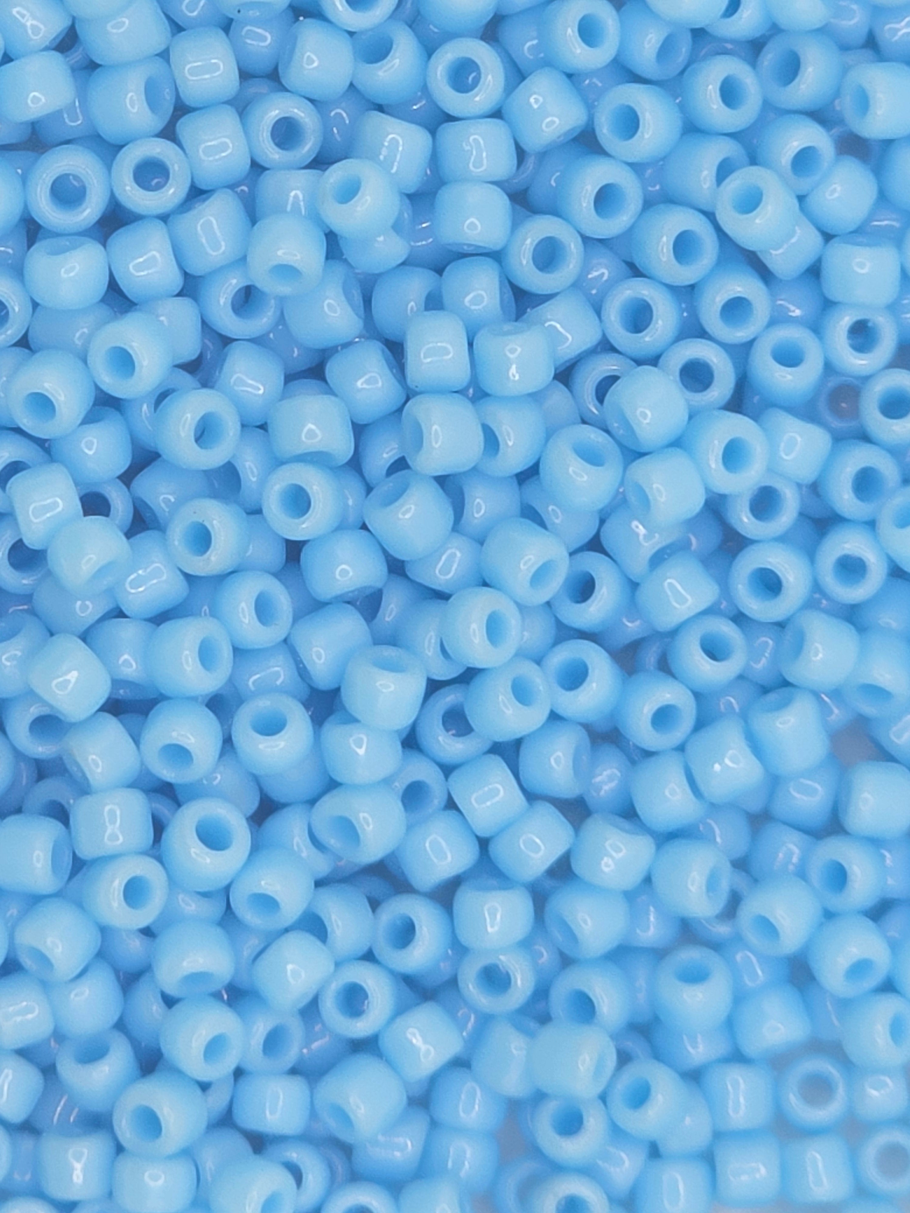 TOHO #11 Seeds - 43 - Opaque Blue Turquoise - 10 gms – The Beading Company